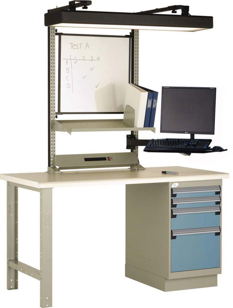 Rousseau - Quality Control Workstation, 60″ x 30″ deep x 80″ high ...